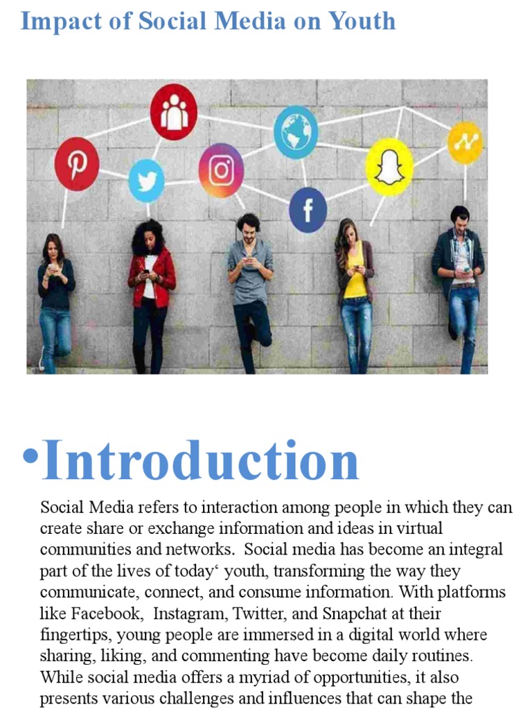 Impact of Social Media On Youth | PDF | Social Media | Popular Culture ...