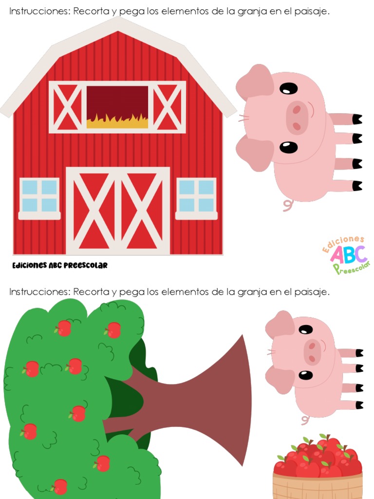 Elementos para Armar Mi Granja | PDF