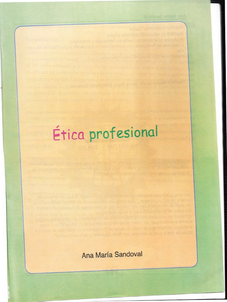 Etica Profesional 6to Perito-11102021143348 | PDF