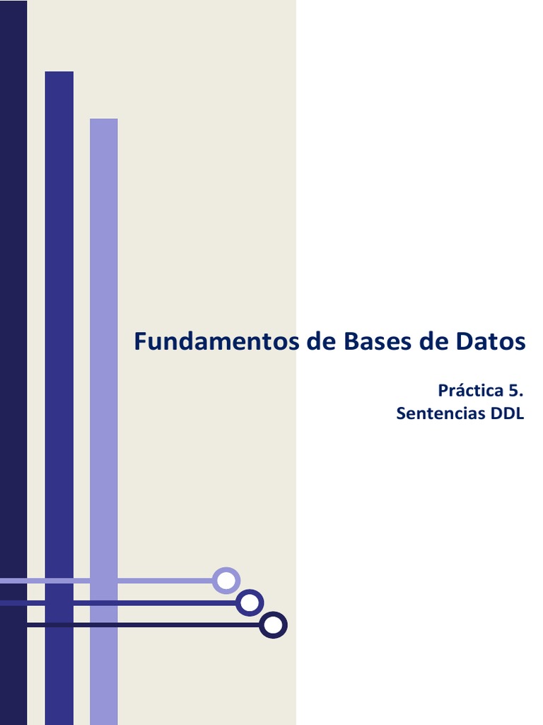 Practicas Sentenciasddl Bdd Pdf Sql Gestión De Tecnología De La