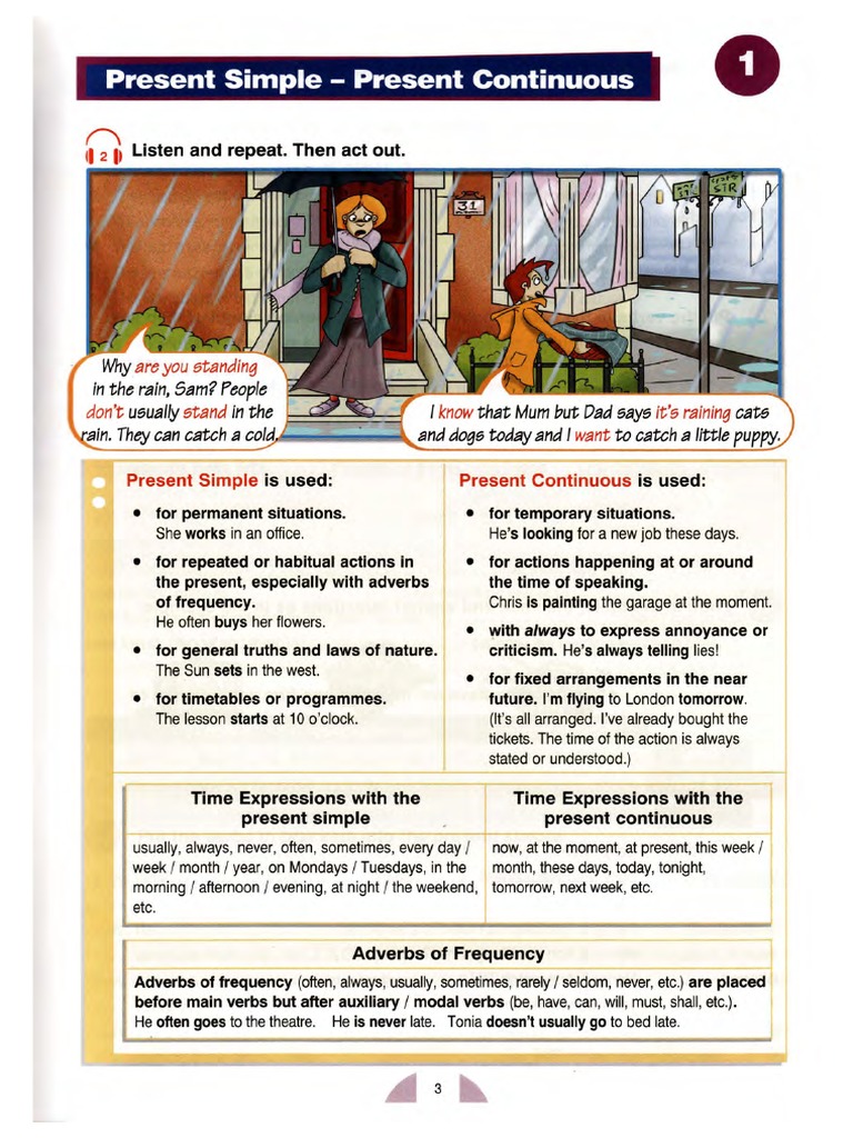 Grammar - Unit 1.2 | PDF | Grammatical Tense | Linguistics