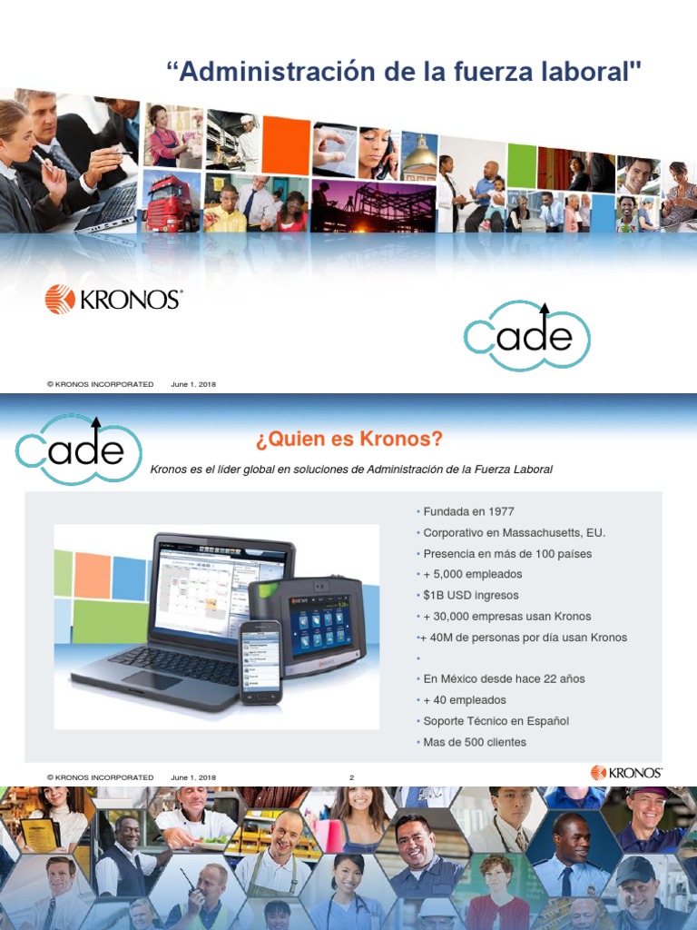 Presenta Kronos WFR | PDF | Pequeñas y medianas empresas | Economias