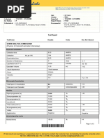 Peripheral Blood Smear Report Sample | PDF