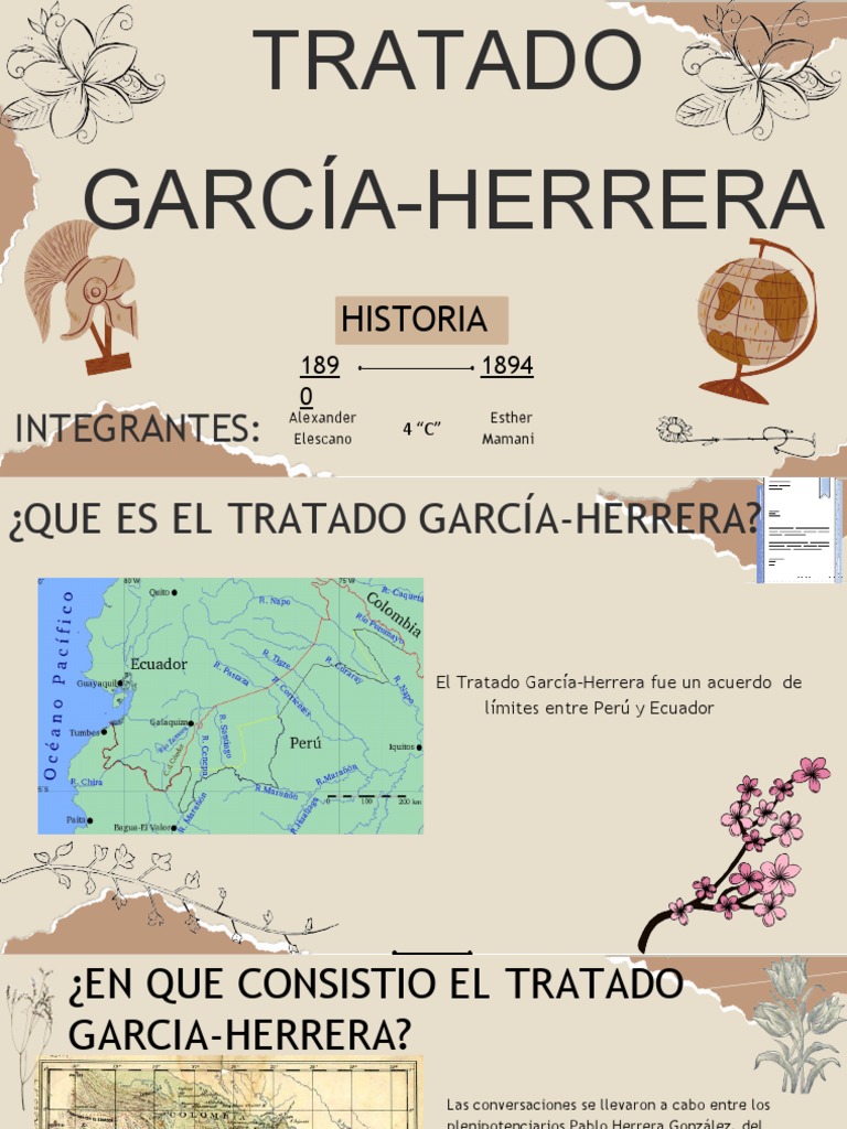 Tratado García-Herrera: Historia | PDF