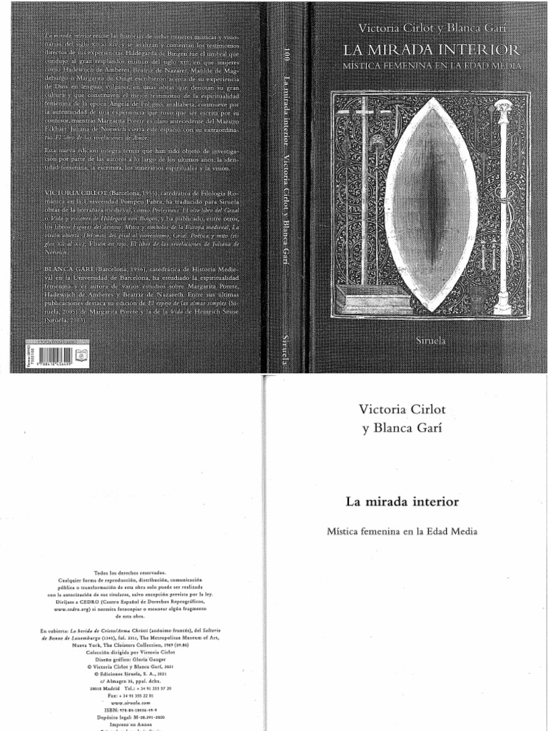 Medieval Mistica Gari y Cirlot La Mirada Interior 1 | PDF