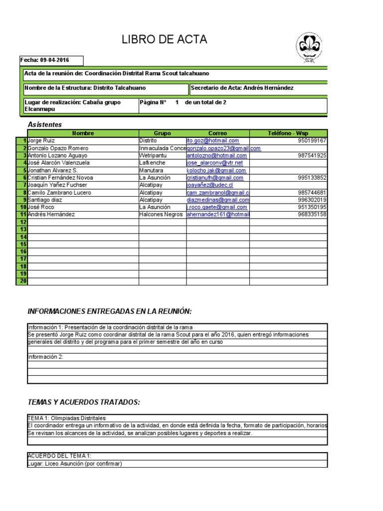 Modelo De Libro De Actas De Una Empresa Varios Libros The Best Pornmodelo Acta De Socios