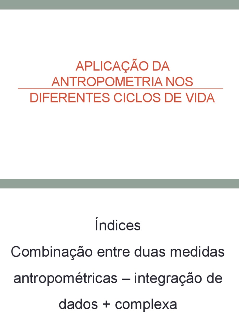Aula 5 Protocolo SISVAN Nos Ciclos de Vida - Parte 1 Crianças e ...