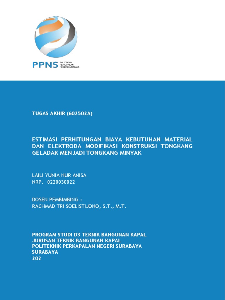 Proposal Tugas Akhir Laili Yunia Nur Anisa | PDF | Sains & Matematika