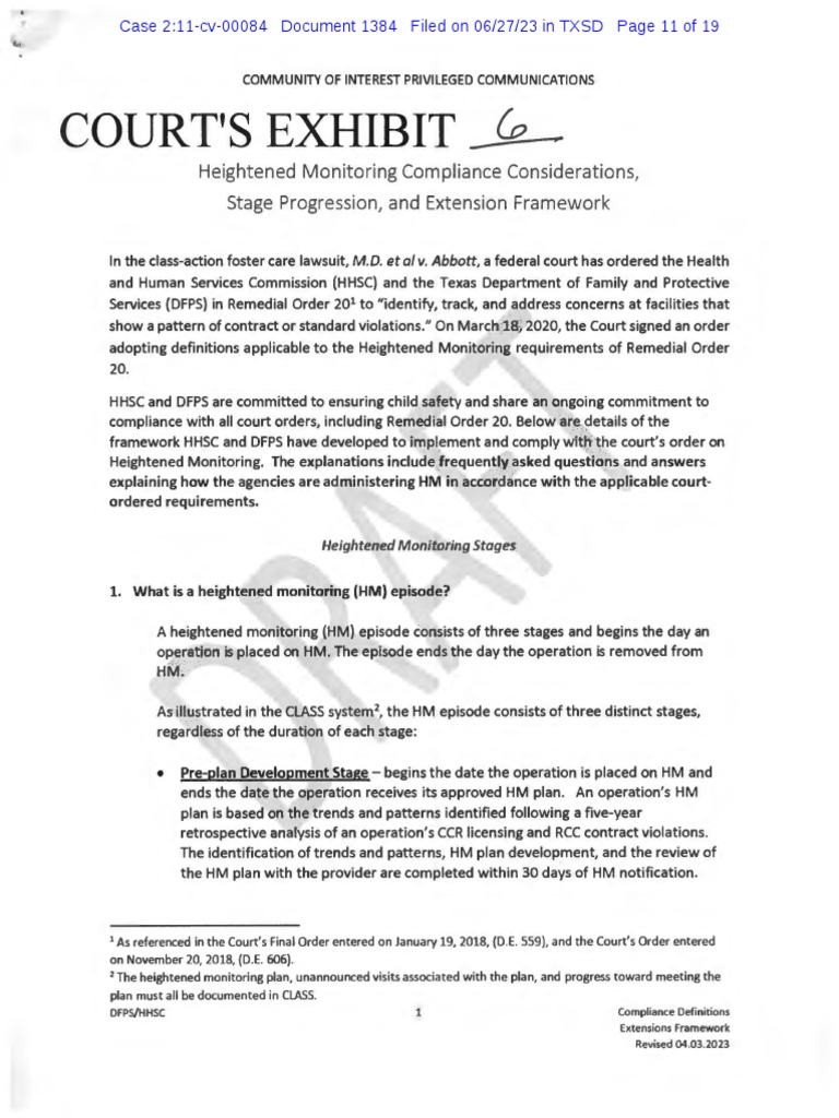 HHSC Policy Draft | PDF | Regulatory Compliance | Risk