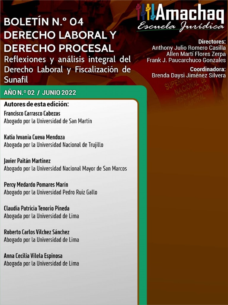 b4 Laboral PDF | PDF | Derecho laboral | Ley procesal