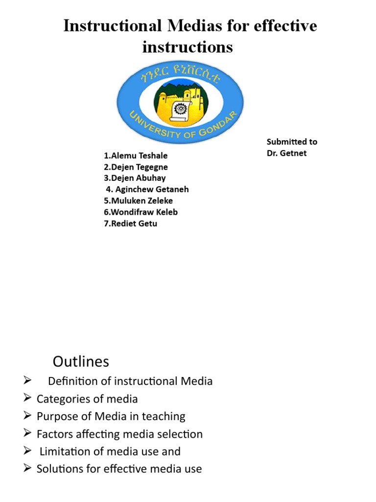 Effective Instructional Media Strategies Pdf Learning Teachers
