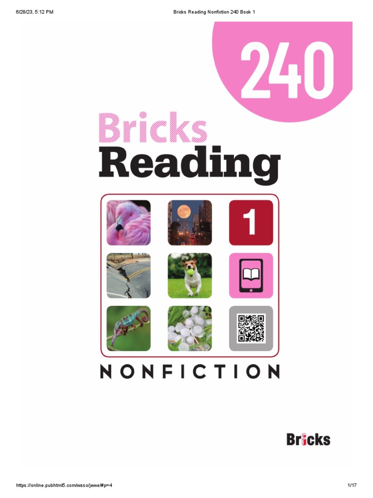 Bricks Reading Nonfiction 240 Book 1-Merged | PDF