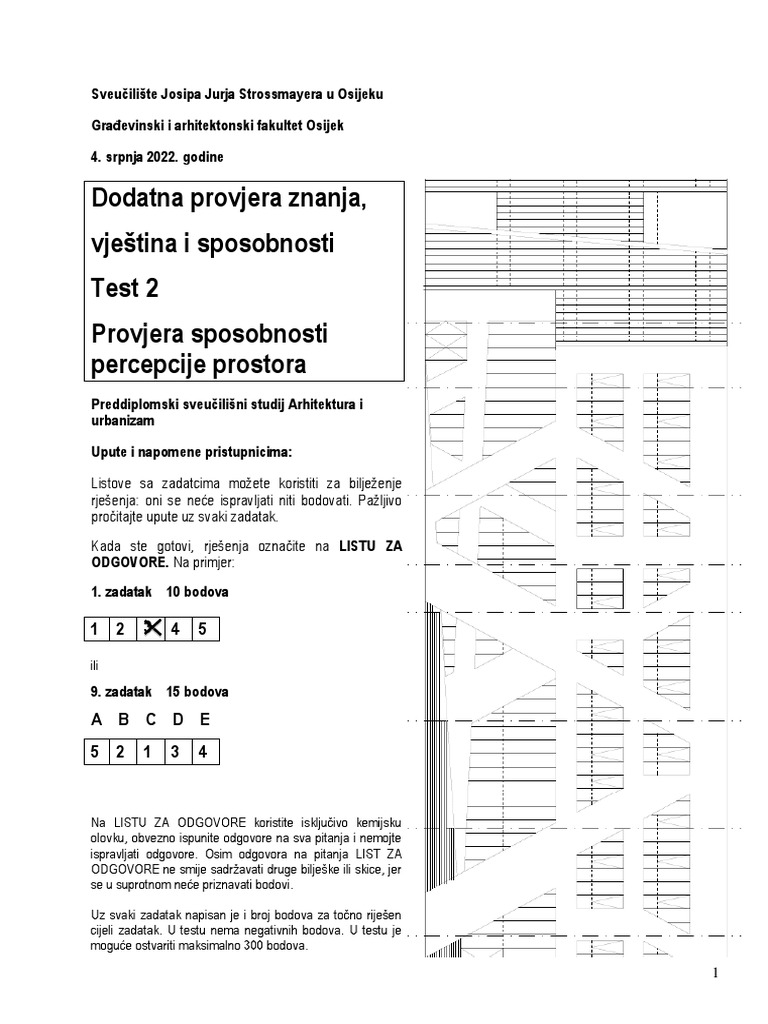 Pitanja Percepcija 2022 | PDF