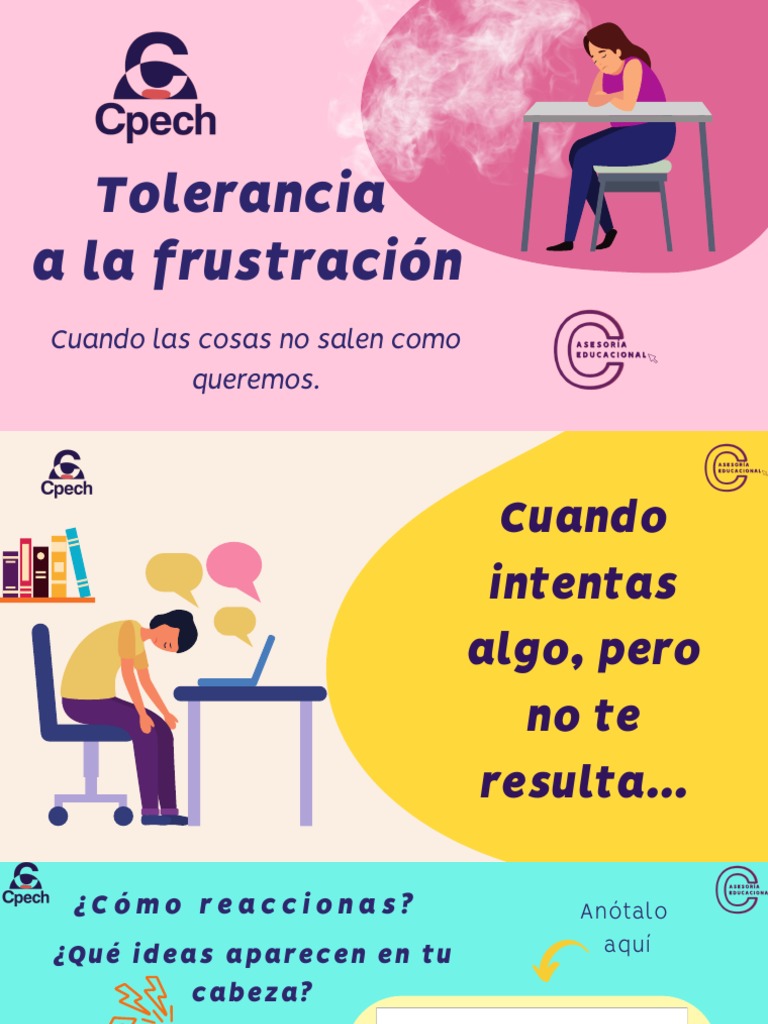 5-Tolerancia La Frustración Interactivo | PDF | Las emociones | Sicología