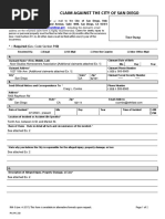 Countyof Los Angeles Claim Form | PDF | Zip Code