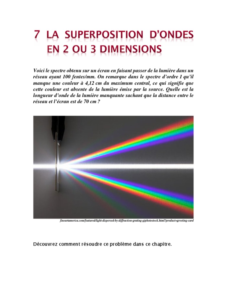 Interférence des ondes au Collège Mérici | PDF | Polarisation (optique ...
