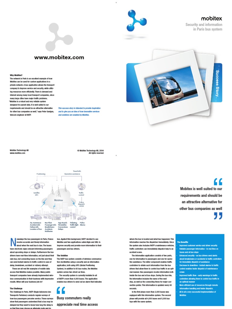 Ratp Mobitex | PDF | Bus | Traffic