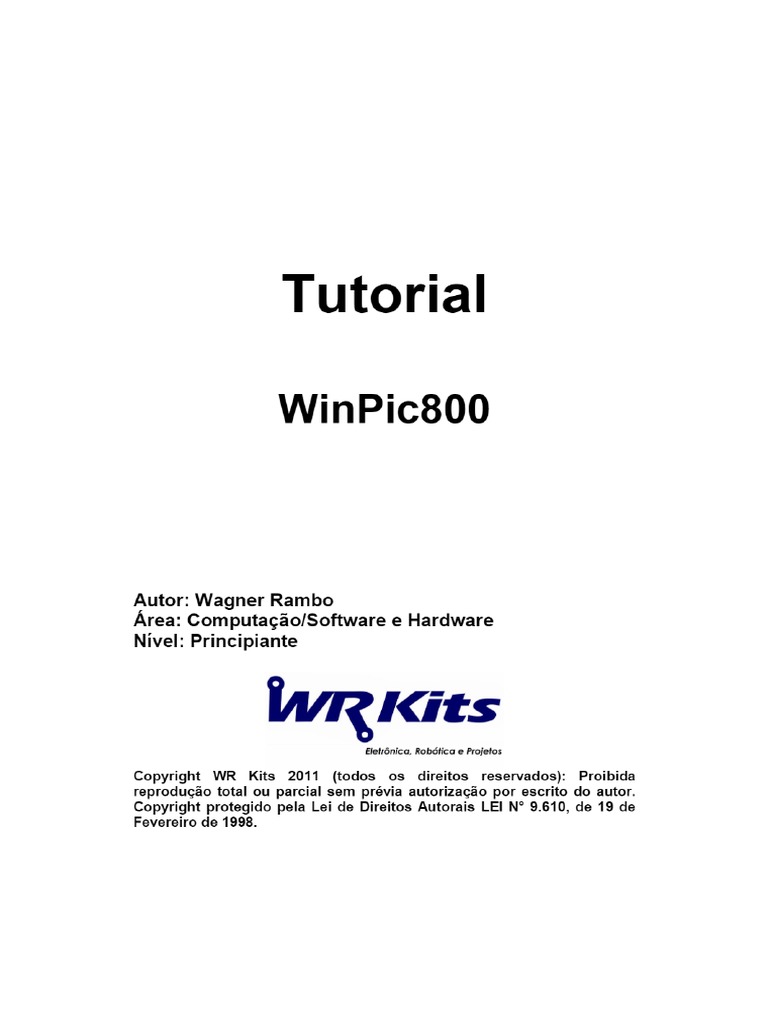 Tutorial WinPic800 | PDF