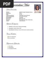 CURRICULUM VITAE BASICO Paola | PDF | Ciencias sociales | Derecho