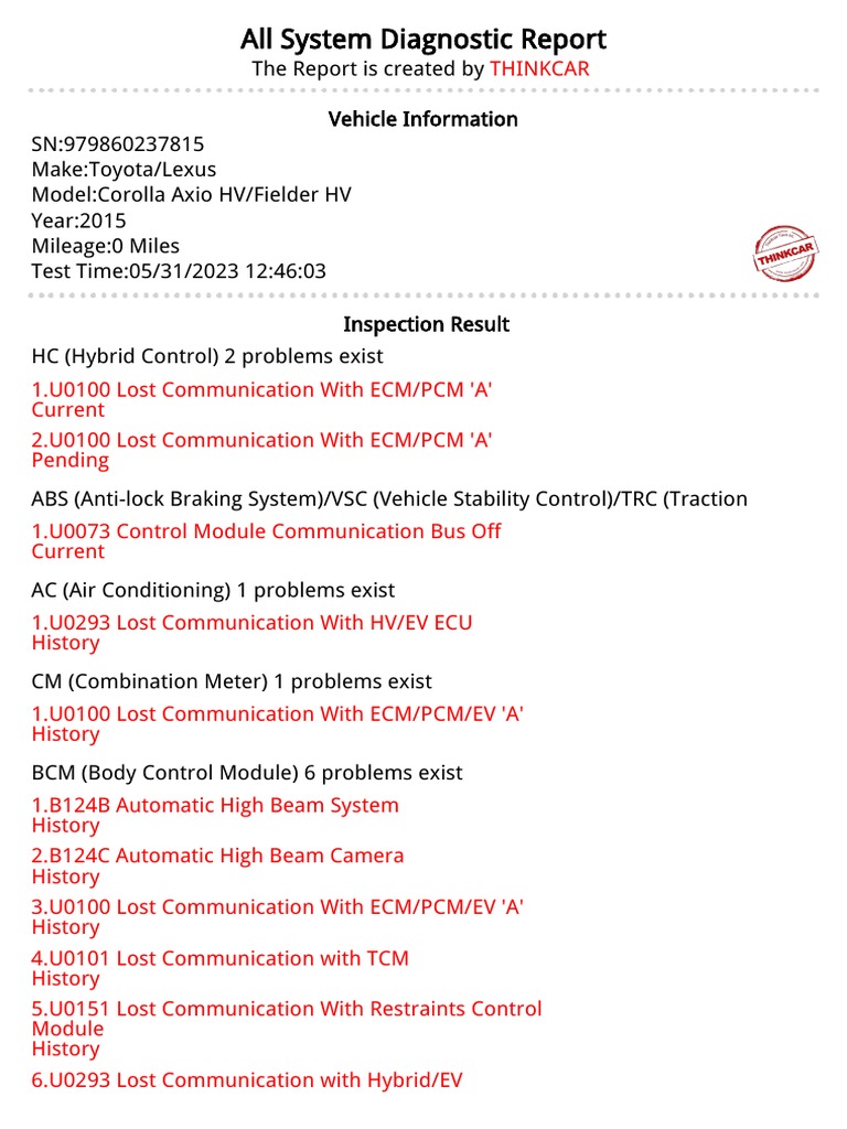 1, Toyota Lexus, Corolla Axio HV Fielder HV, 2015,,979860237815 ...