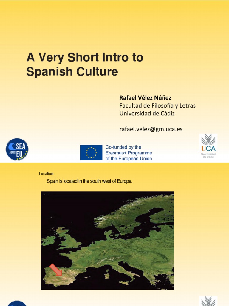 Spanish Culture Course | PDF | Spain