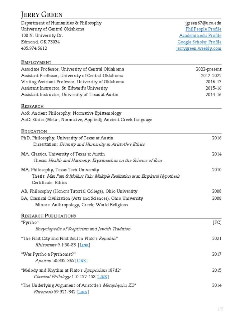 JG CV - 6 | PDF | Aristotle | Plato