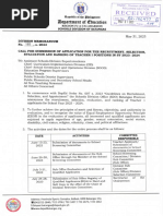 Group 6 Report DepEd Order No. 7 S. 2023 | PDF | Recruitment | Government