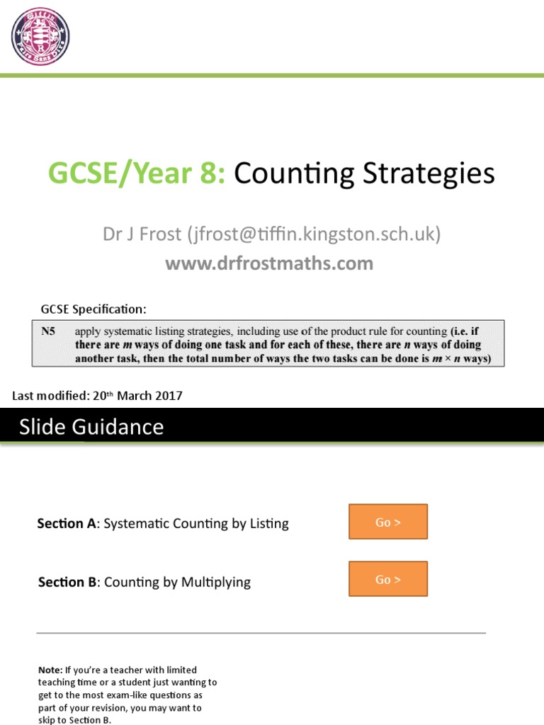 GCSE CountingStrategies | PDF | Triangle | Rectangle