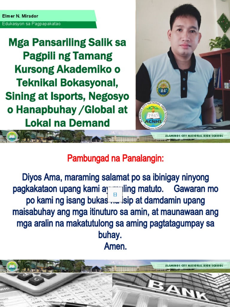 Pansariling Salik | PDF