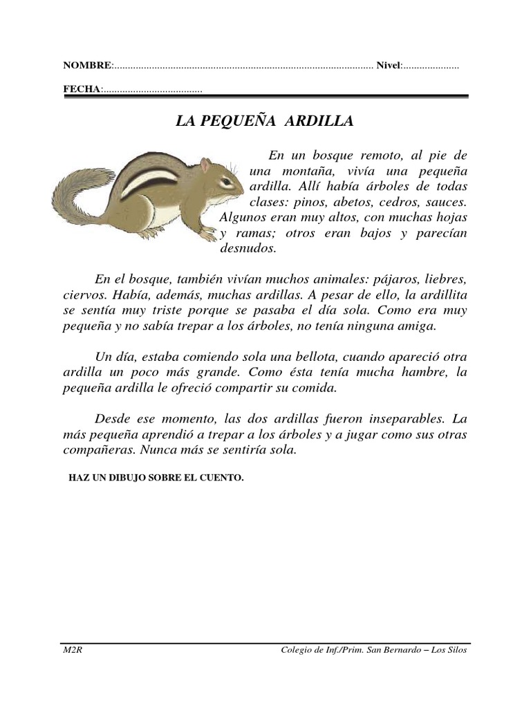 La Ardilla | PDF | Libros para adolescentes