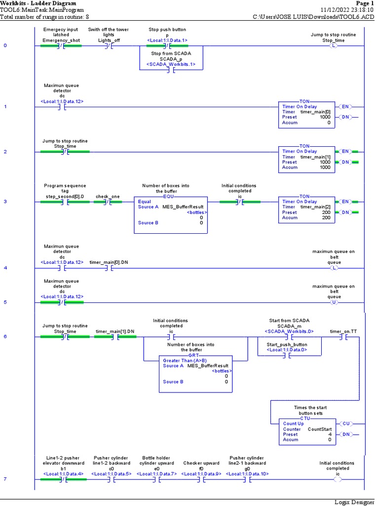 Logix Designer Report(s) 10 | PDF | Computing | Digital Technology