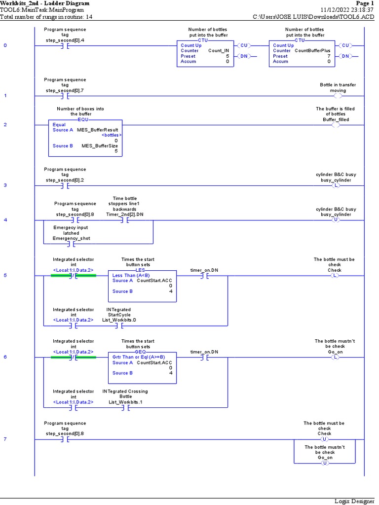 Logix Designer Report(s) 11 | PDF | Computer Engineering | Electrical Engineering