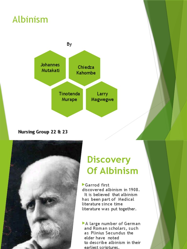Albinism Presentation | PDF | Clinical Medicine | Genetics