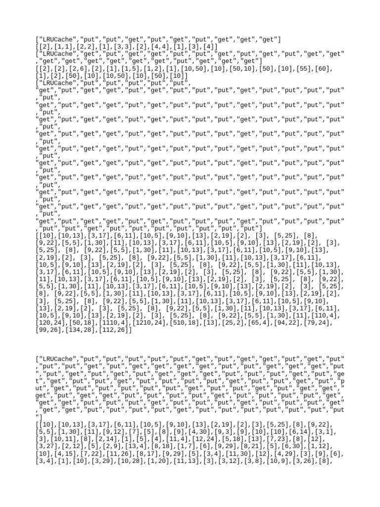 Lru Cases | PDF | Science & Mathematics