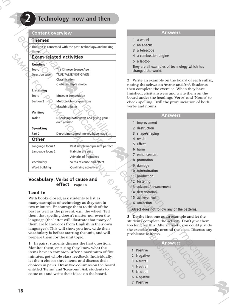 Ready For IELTS Teacher S Book Unit 2 | PDF | Essays | Question
