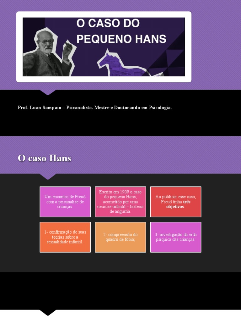2 - O Caso Hans | PDF | Sigmund Freud | Psicanálise