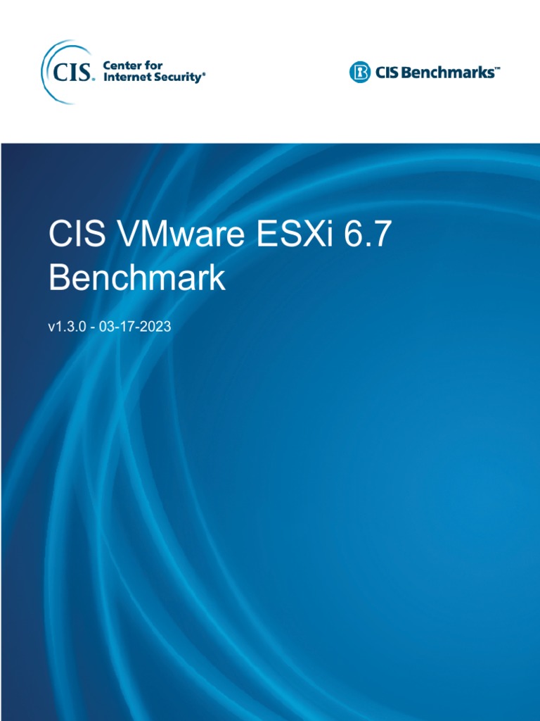 CIS VMware ESXi 6.7 Benchmark V1.3.0 PDF | PDF | Firewall (Computing) | World Wide Web