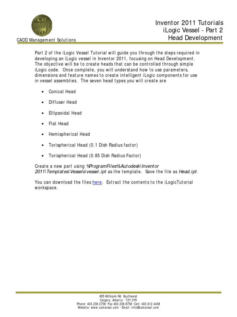 Tutorial 2 ILogic Basic Tutorial | PDF | Cartesian Coordinate System ...