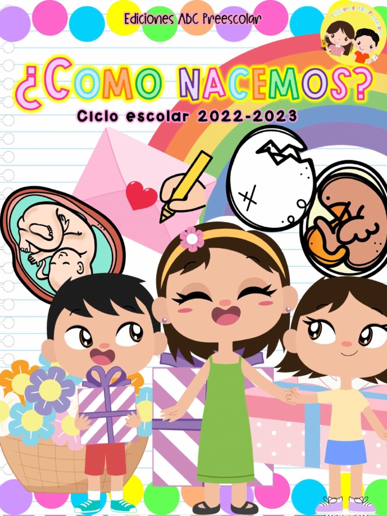 Abc Preescolar. ¿Cómo Nacemos | Descargar gratis PDF | Aprendizaje ...
