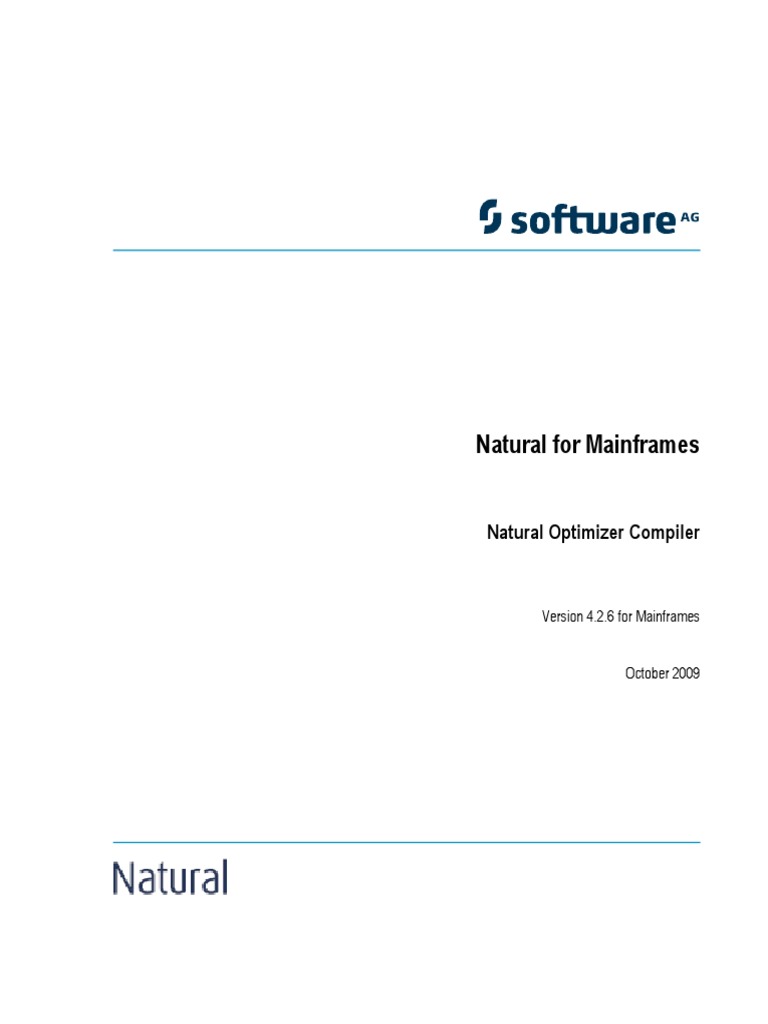Natural Optimizer Compiler Pdf Computer Program Programming 4036