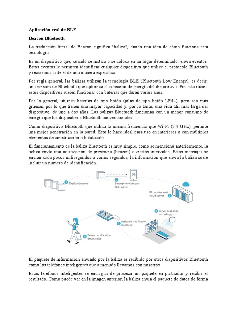 Aplicación Ble | PDF | Bluetooth | Arquitectura de Computadores