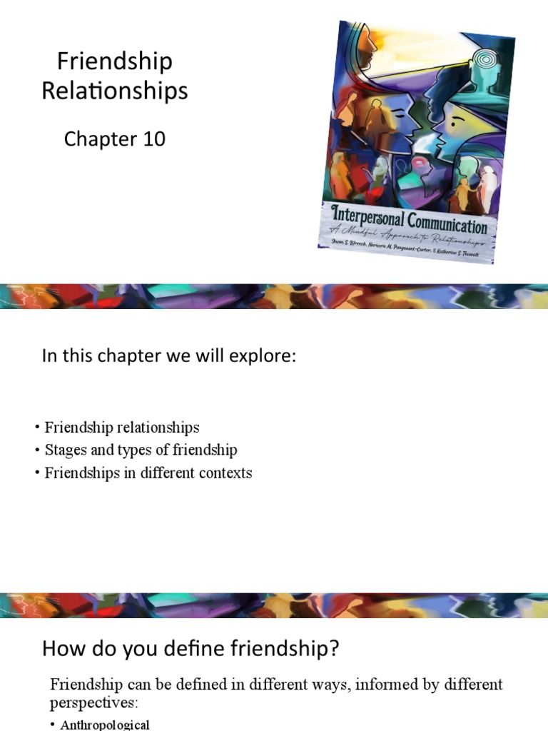 Chapter 10 | PDF | Friendship | Interpersonal Relationships