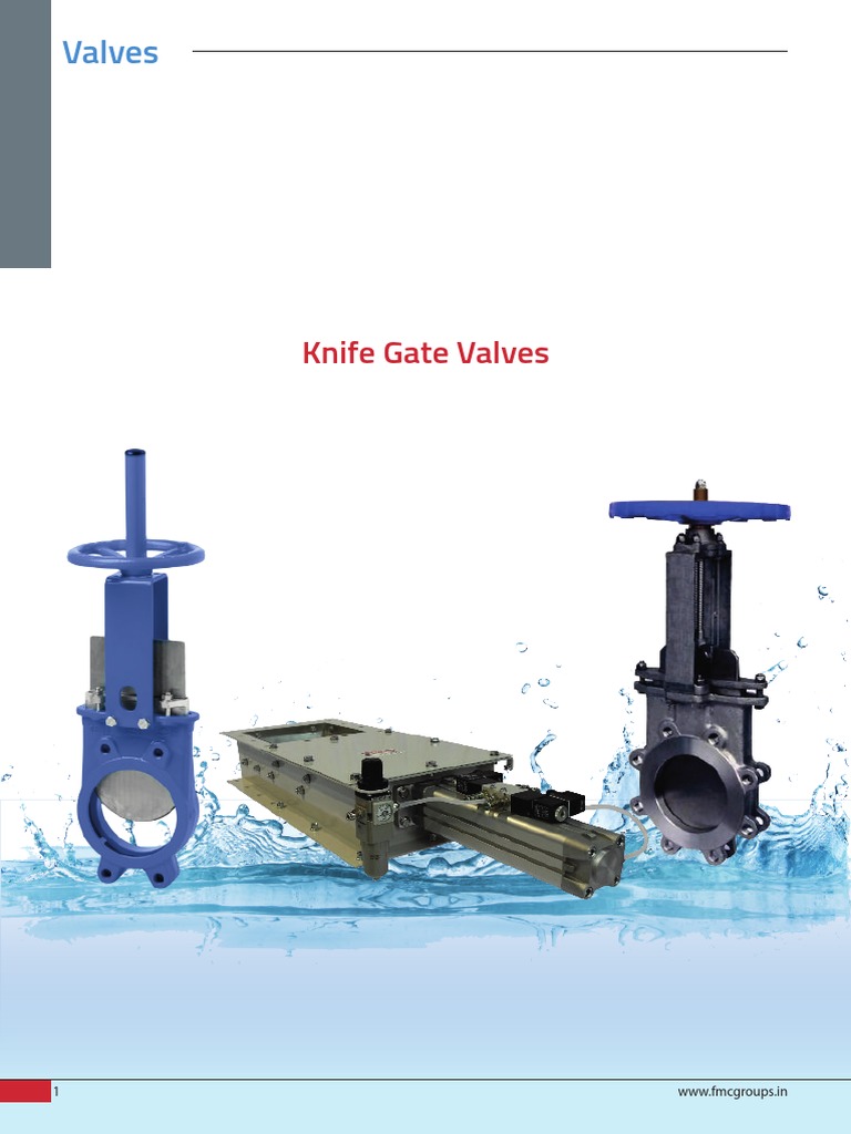 FMC - Knife Edge Gate Valve | Download Free PDF | Valve | Leak