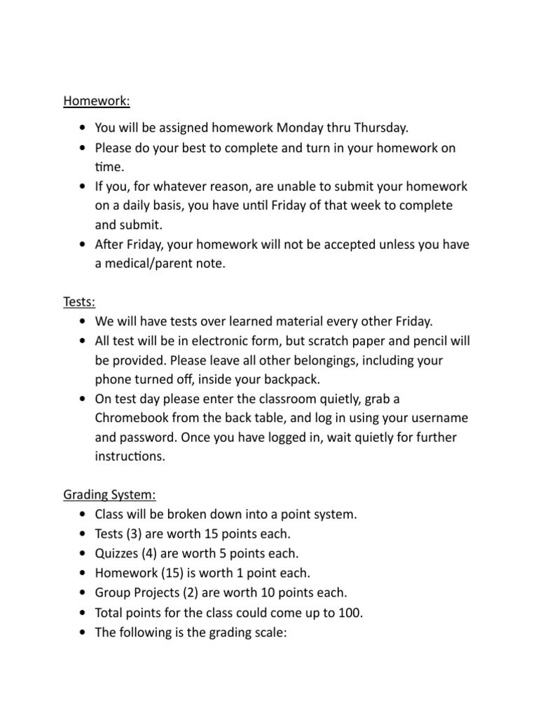 Classroom Policies and Procedures - Reflection On FERPA | PDF | Learning | Behavior Modification