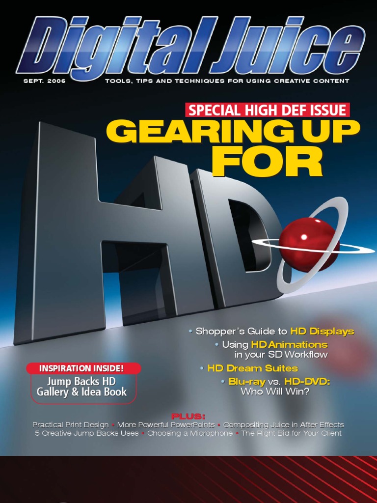 2006 09 Digital Juice Magazine | PDF | Dvd | Media Technology