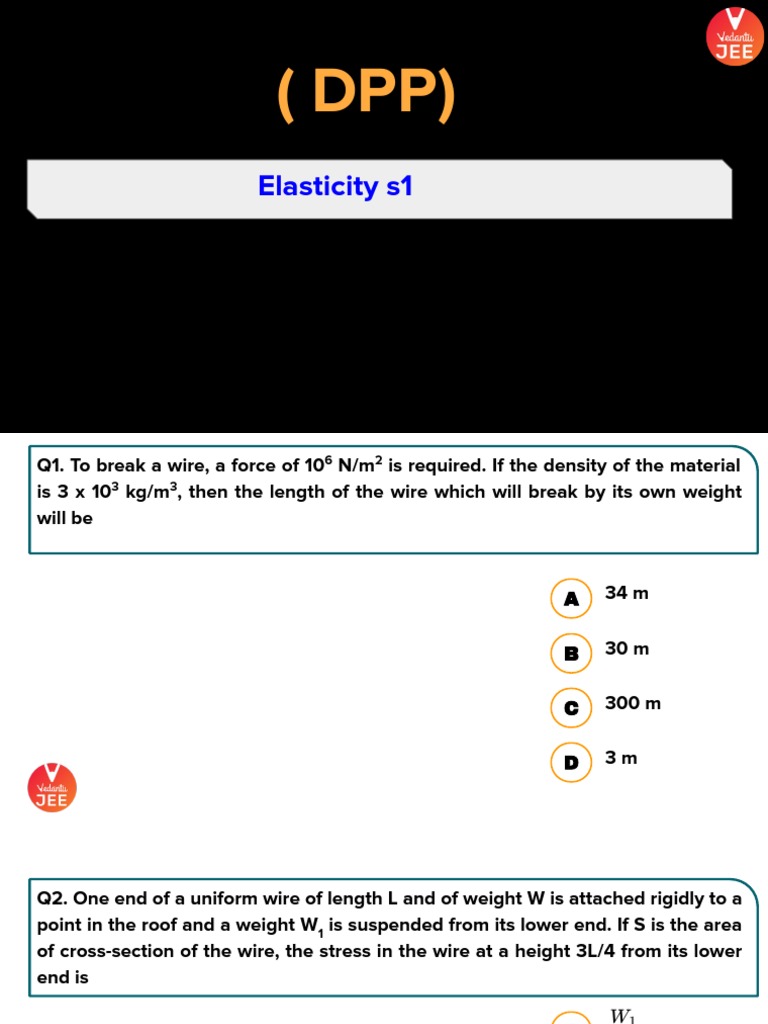 Assignmentelasticity1 Pdf Youngs Modulus Elasticity Physics 5363