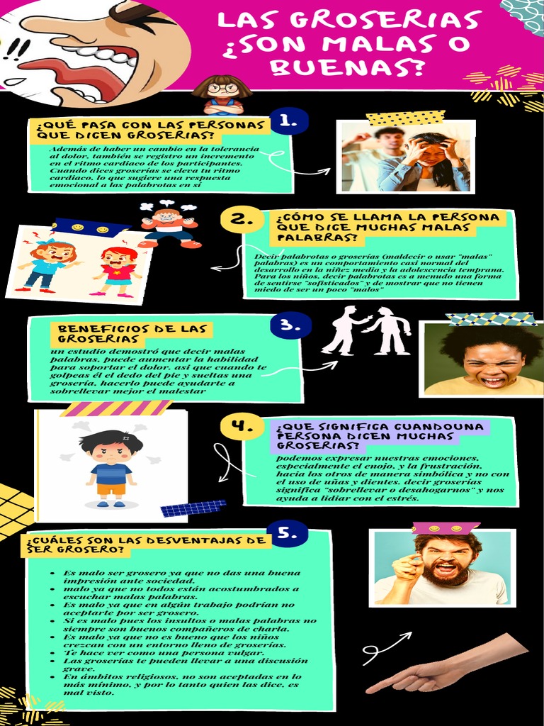 Las Groserias ¿Son Malas o Buenas | PDF | Blasfemia | Las emociones