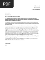 Histopathology Report (Example) | PDF | Histopathology | Pathology