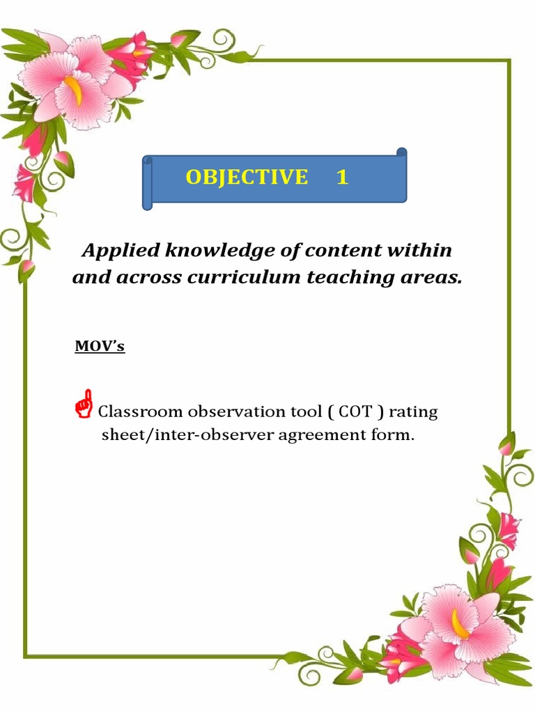 RPMS OBJECTIVES 2021 For Print | PDF | Learning | Mentorship