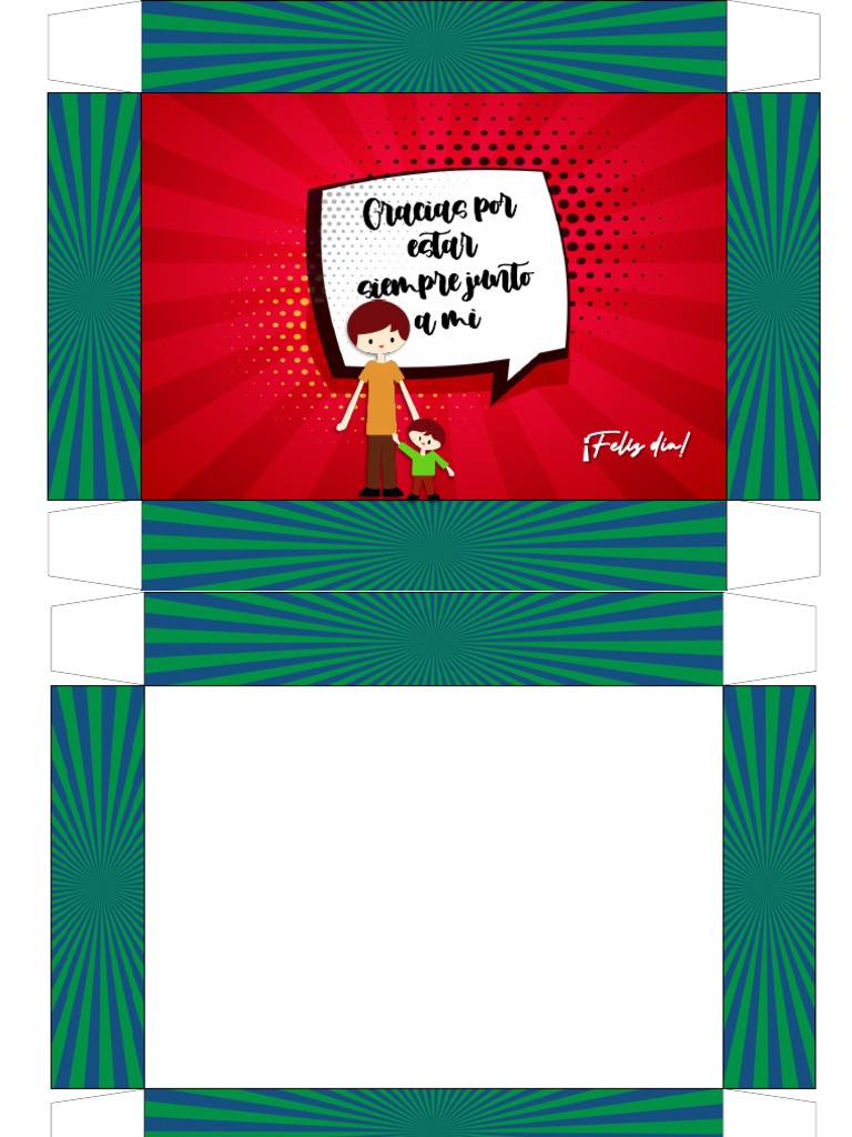 Cajas Dia Del Padre 3 Pdf